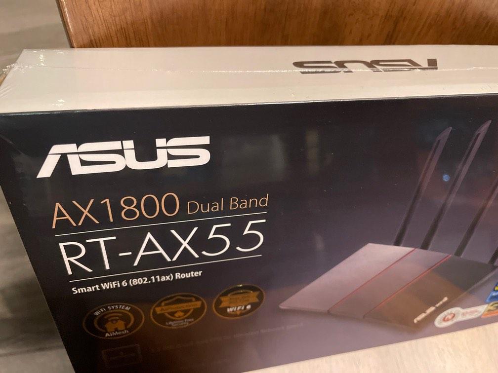 BNIB Asus Router RT-AX55, Computers & Tech, Parts & Accessories ...