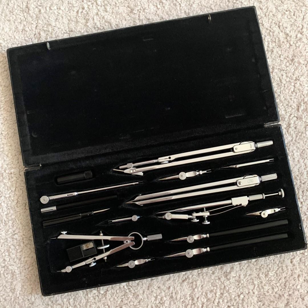 Bofa Vintage Technical Drawing Compass Set D415, Hobbies & Toys ...