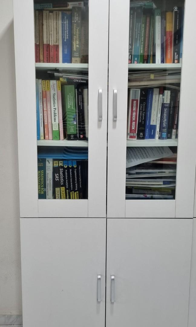 Book Shelf with glass door, Furniture & Home Living, Furniture, Shelves ...
