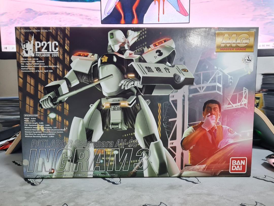 [Brand New] Bandai Patlabor 1/35 MG Shinohara AV-98 Ingram 3 Model Kit ...