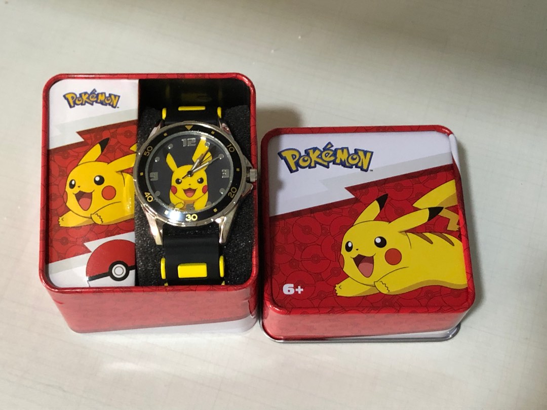Brand new BN Pokemon Pikachu Analog Quartz Watch for Boys girls adults ...