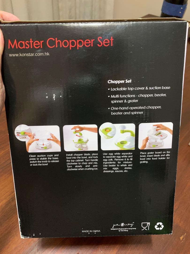 Brand new master chopper set, TV & Home Appliances, Kitchen Appliances ...