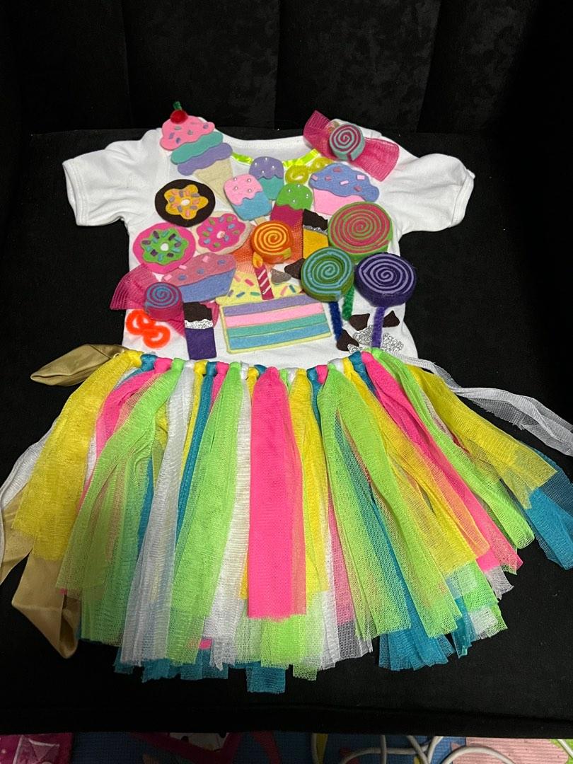 Candyland themed costume, Babies & Kids, Babies & Kids Fashion on Carousell