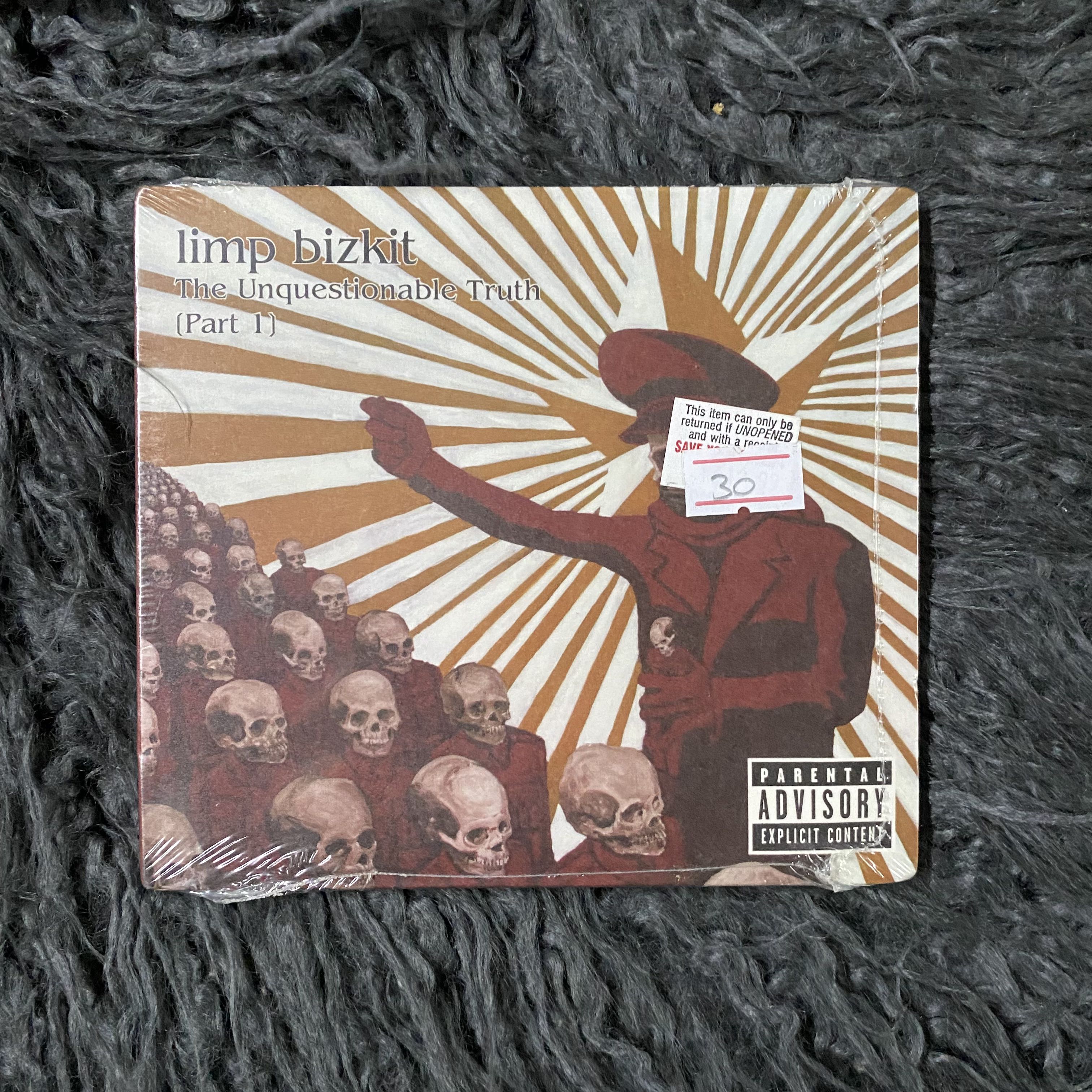 CD LIMP BIZKIT the unquestionable truth(part 1), Hobbies & Toys, Music ...