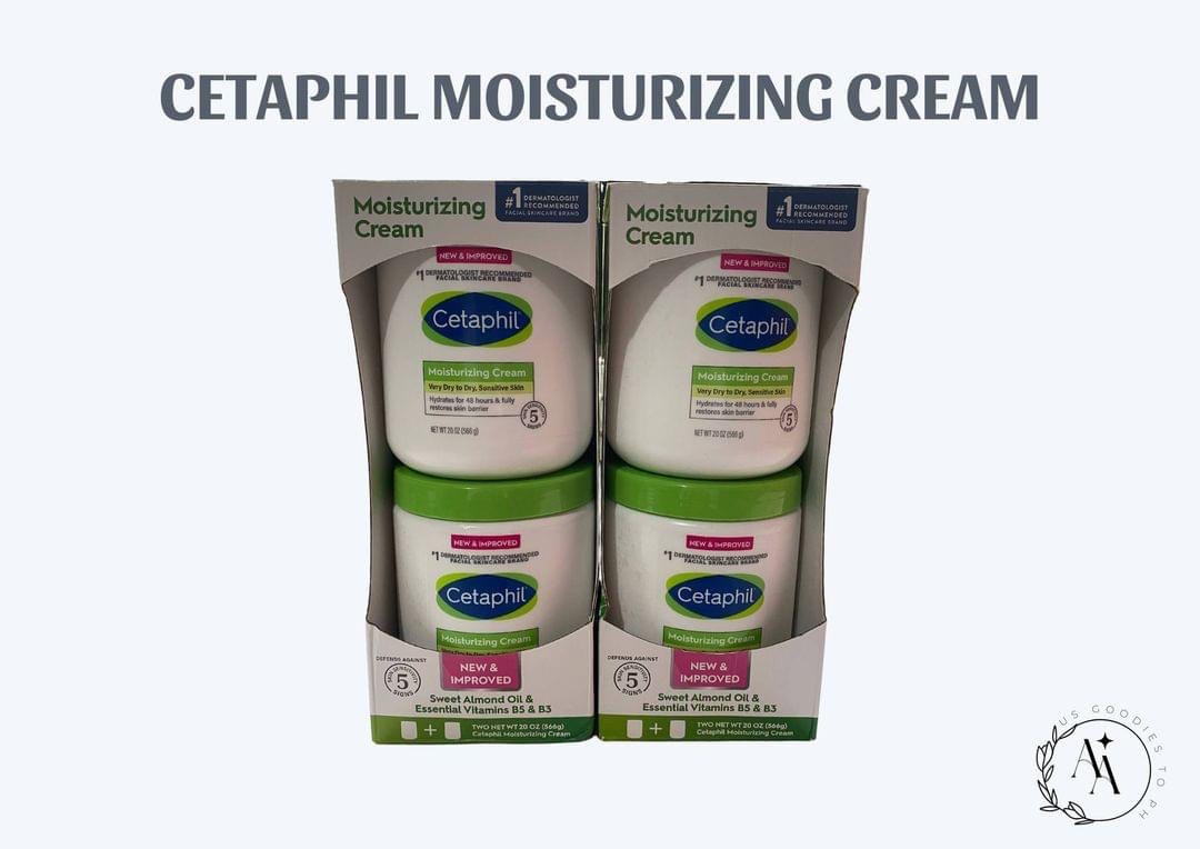 Cetaphil Moisturizing Cream Two Pack, Beauty & Personal Care, Face ...