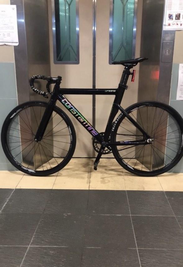 Chrome Constantine urbane fixie full bike , Sports Equipment, Bicycles ...