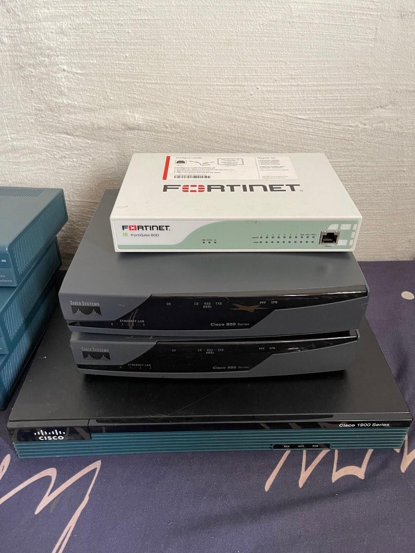 Cisco Routers, Cisco ASA firewalls, Meraki AP, CISCO AP, Computers ...