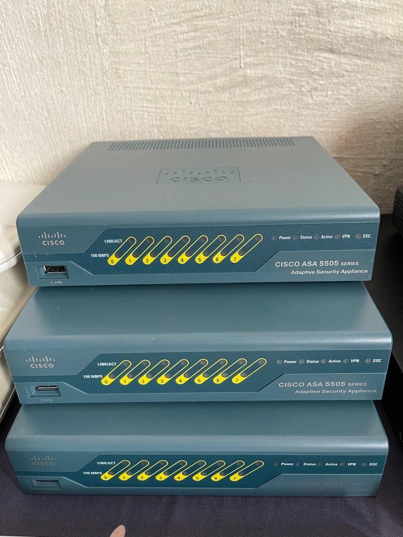 Cisco Routers, Cisco ASA firewalls, Meraki AP, CISCO AP, Computers ...