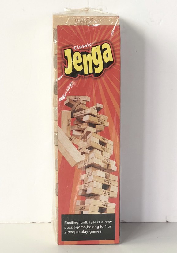 Classic Wooden Jenga Board Games Card Games Team Building Activity ...