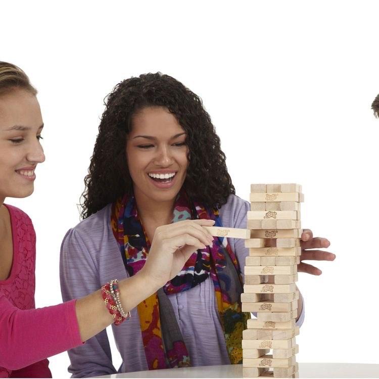 Classic Wooden Jenga Board Games Card Games Team Building Activity ...