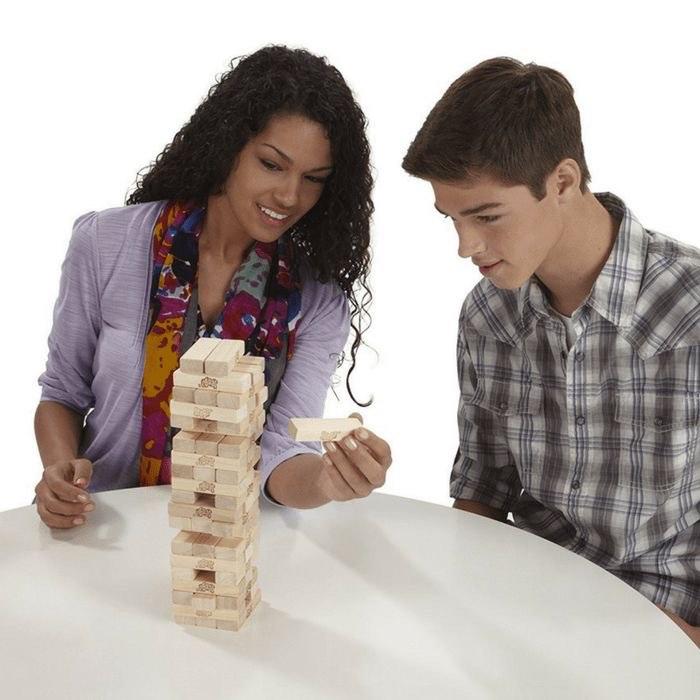 Classic Wooden Jenga Board Games Card Games Team Building Activity ...