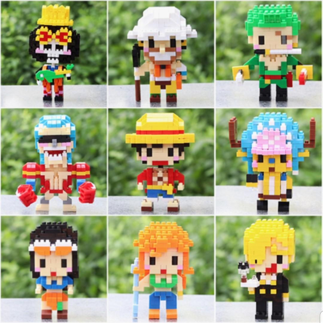 Nanoblock/ Building Block/ Connection Block (McDonald, One Piece, Kaws ...