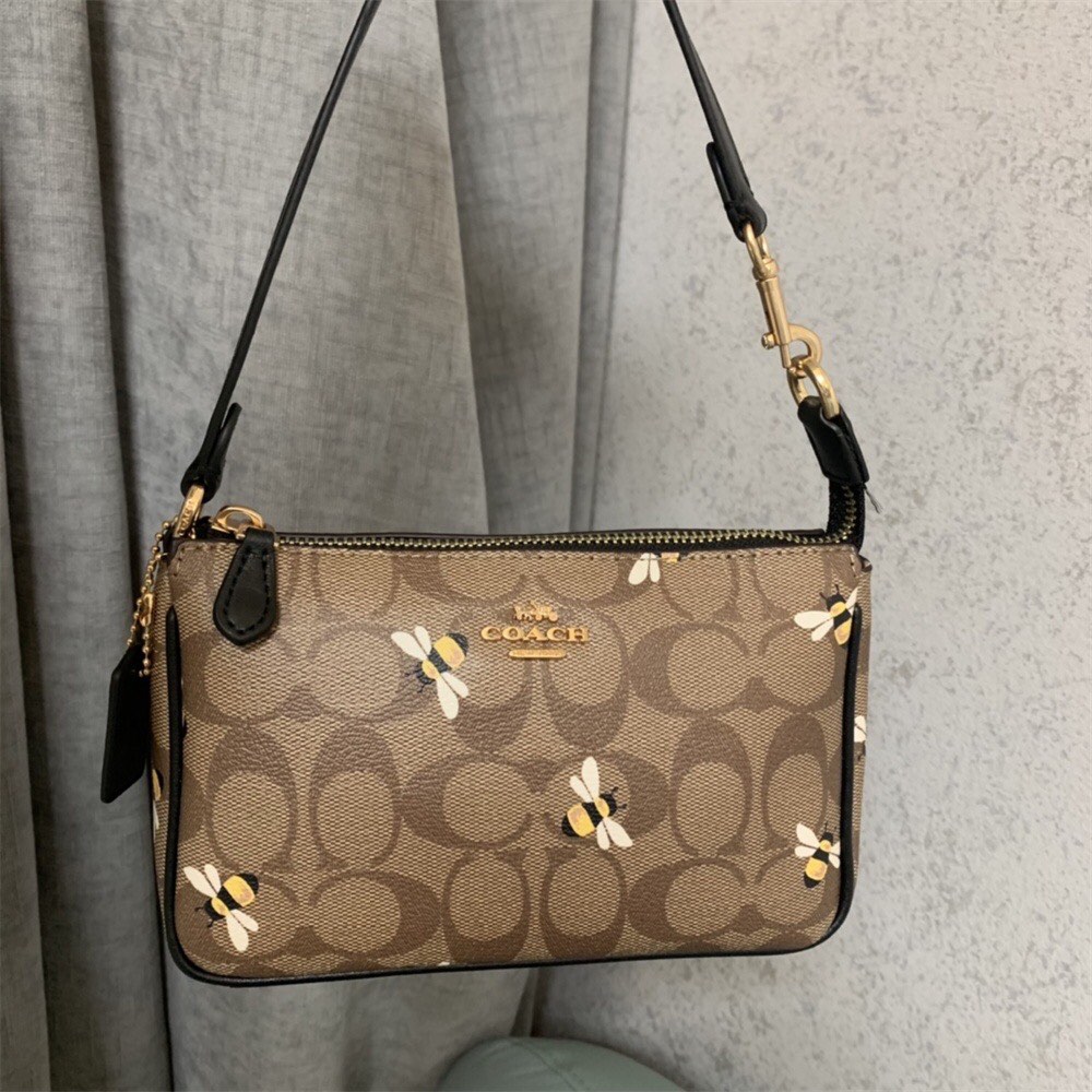 Coach Nolita 19 Bee, Women's Fashion, Bags & Wallets, Shoulder Bags on ...