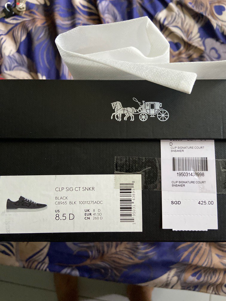 Coach sneaker, Men's Fashion, Footwear, Sneakers on Carousell