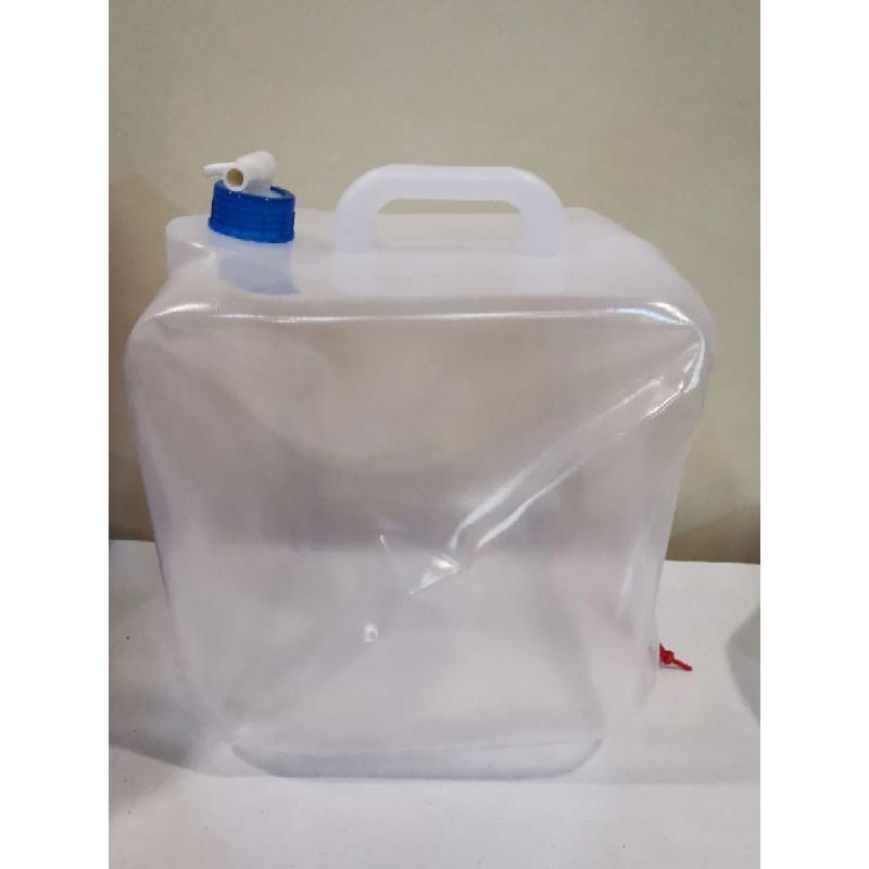 Collapsible Water Container 20L liters with Dispenser Portable, TV ...