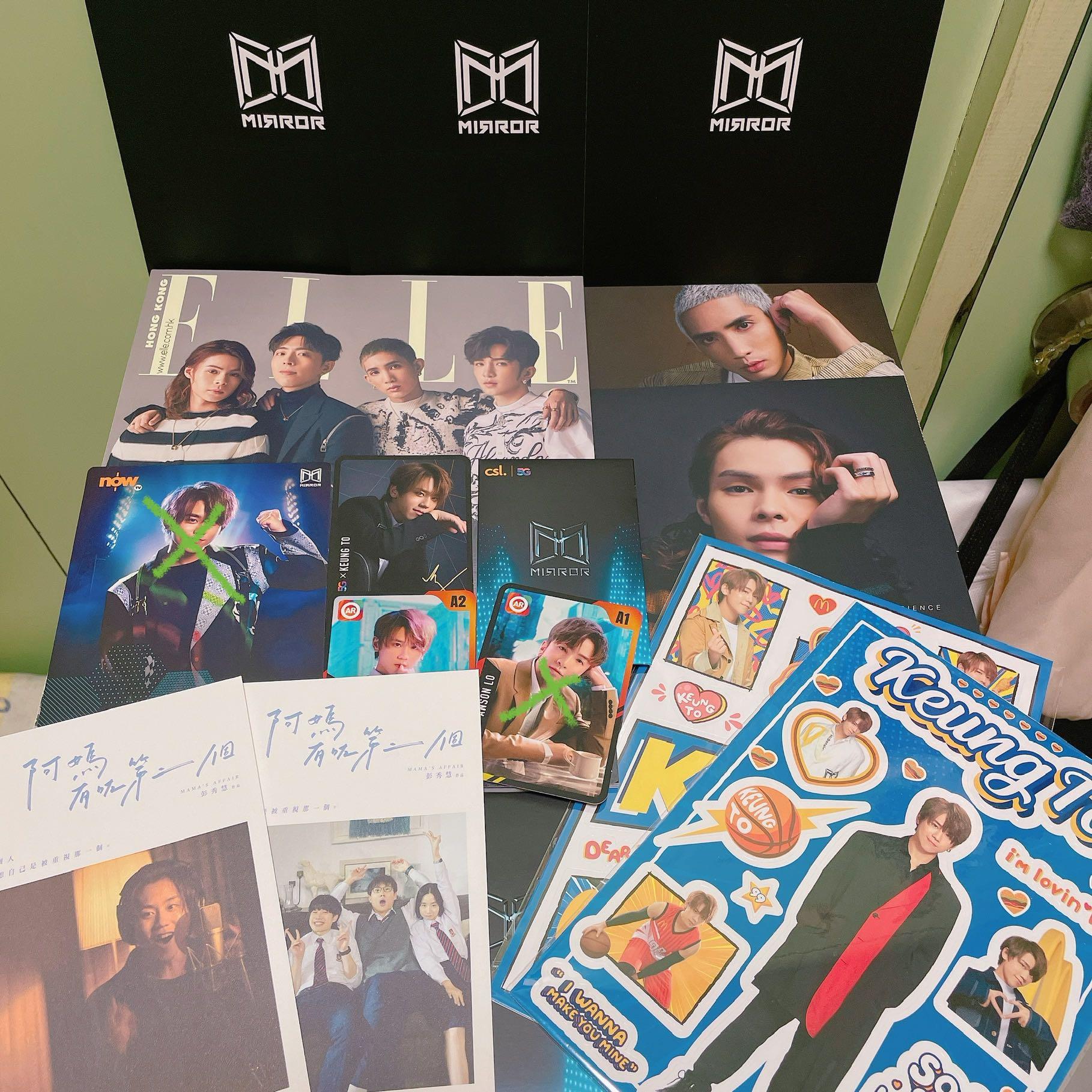 CSL mini poster and Card, 興趣及遊戲, 收藏品及紀念品, 韓流 on Carousell