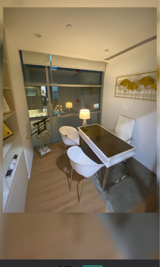 Customized see through table., Furniture & Home Living, Furniture ...