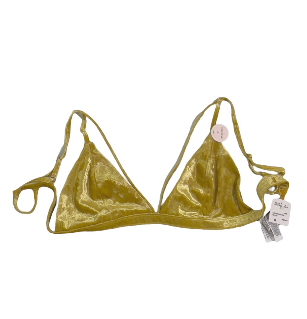 Dainty Velvet gold Bralette | Fairy Cottagecore Boho Pinterest , Women ...