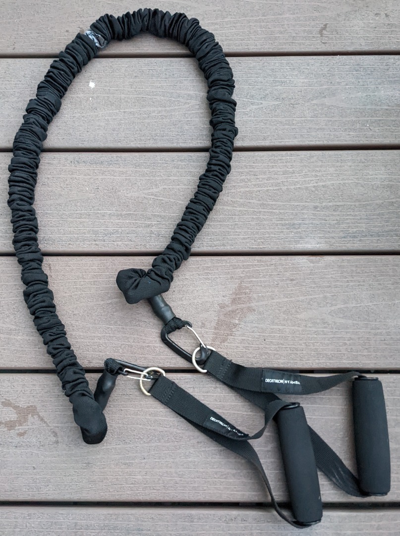 Decathlon Resistance Band, Sports Equipment, Exercise & Fitness, Toning ...