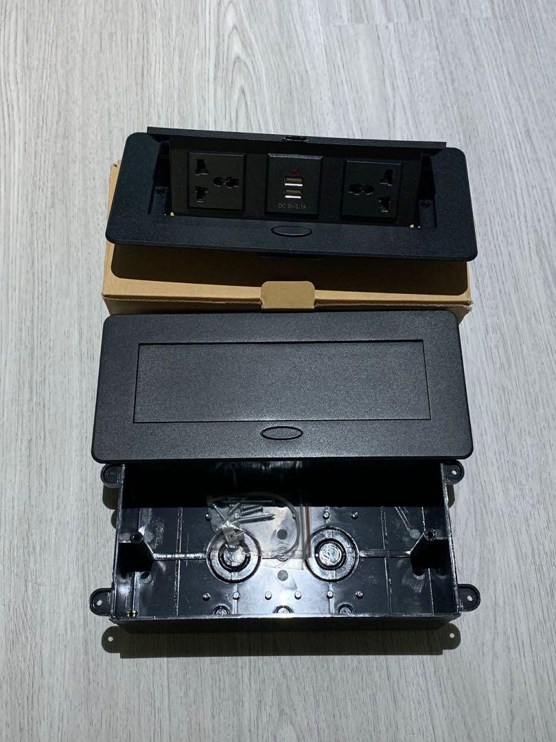 Desktop power socket concealed usb charging 220 230 220v 230v ...