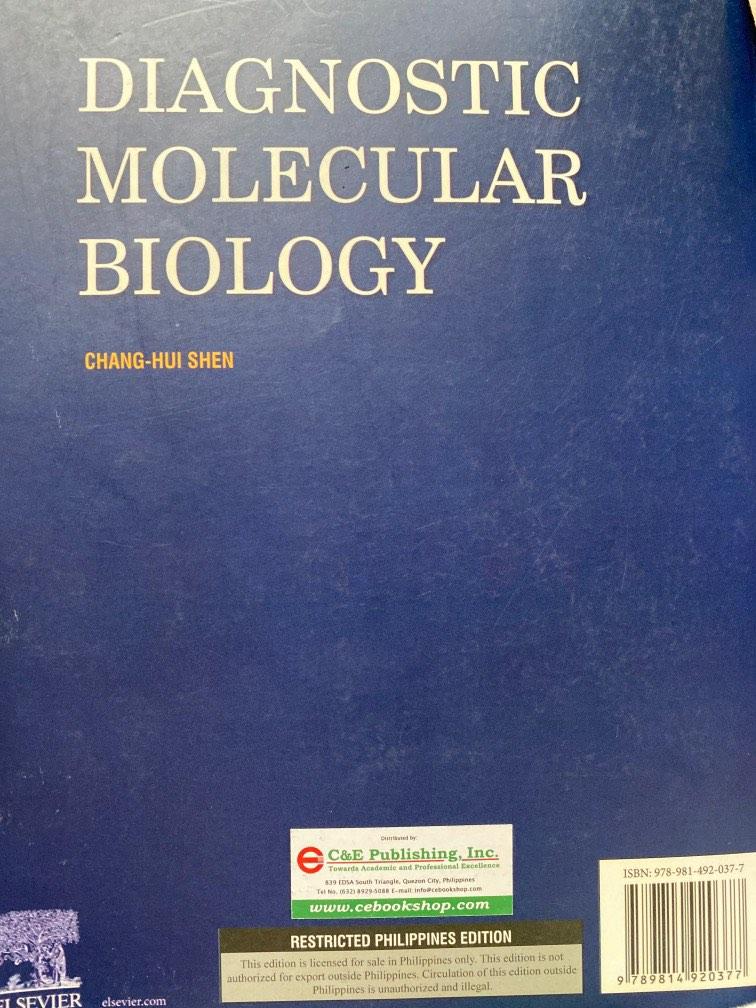 Diagnostic Molecular Biology by Chang-Hui Shen, Hobbies & Toys, Books ...