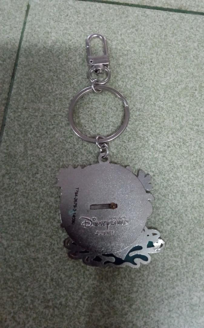 Disney Hong Kong Disneyland Mickey & Minnie Mouse Metal Keychain ...