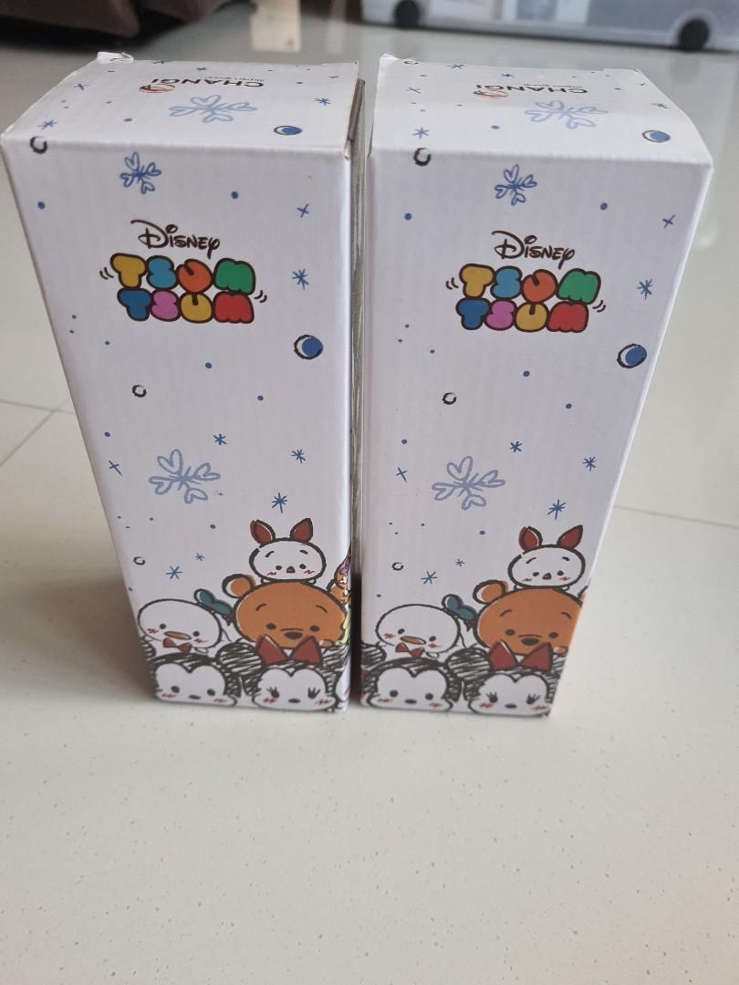 Disney tsum tsum thermos flask changi airport, Furniture & Home Living ...