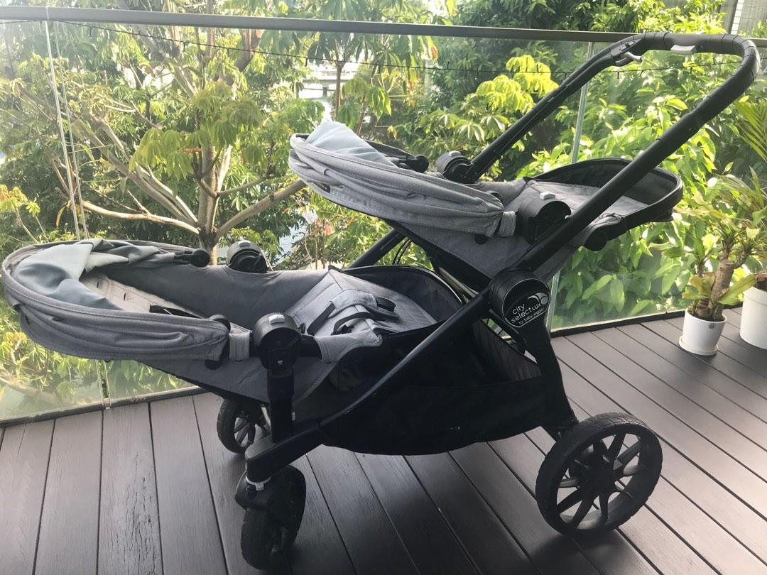 Double stroller City Select Lux (by baby jogger), Babies & Kids, Going ...