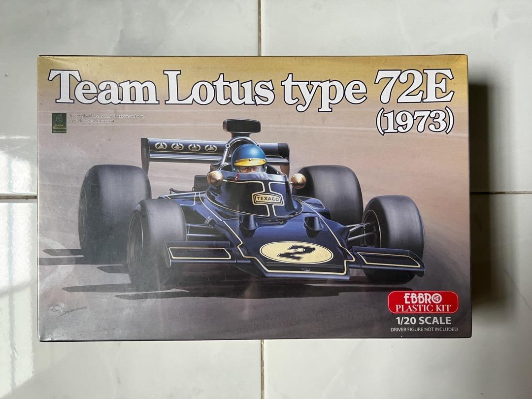 Ebbro 1/20 Scale Model Kit Formula One Team Lotus Type 72E (1973 ...