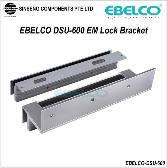 Ebelco Glass Door Bracket DSU600/LS600 for Door Access EM Lock ...