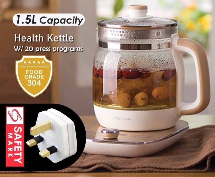 Electric Health Kettle multi-function Kettle Tea Office 20 press ...