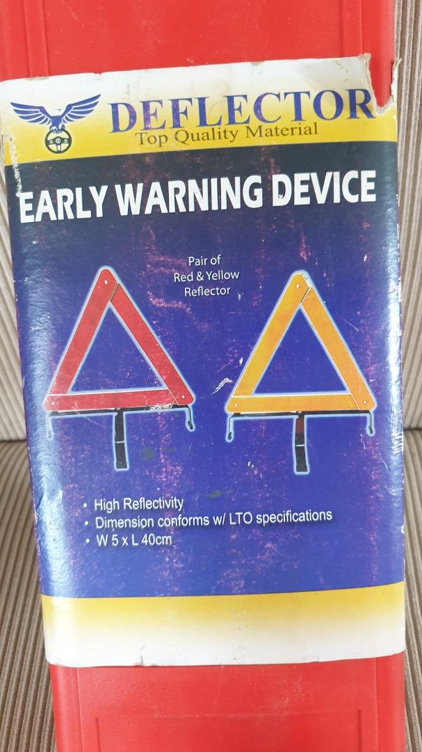 Emergency Safety Triangle Road Warning Deflector Sign, Car Parts ...