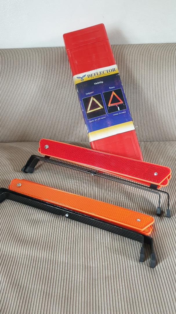 Emergency Safety Triangle Road Warning Deflector Sign, Car Parts ...