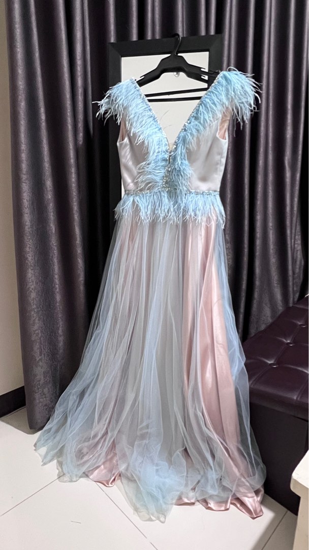 Evening gown/ Prom Gown/ Pre nup gown, Women's Fashion, Dresses & Sets ...