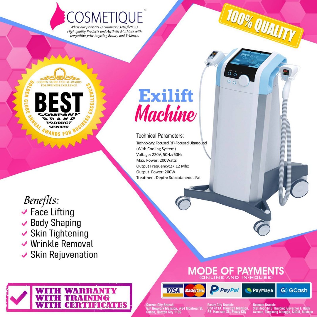 EXILIFT Exilis Slimming Machine, Beauty & Personal Care, Face, Face ...