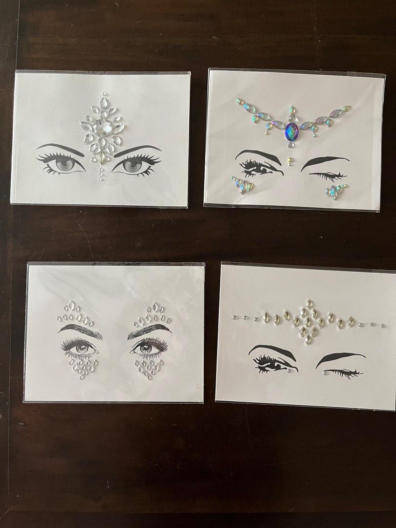 Face jewels $12 each, Women's Fashion, Jewelry & Organisers, Body ...
