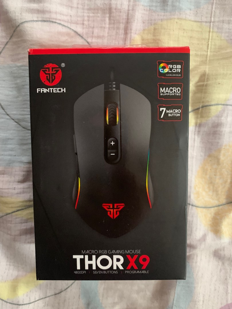 Fantech Thor X9 RGB Gaming Mouse, Computers & Tech, Parts & Accessories ...