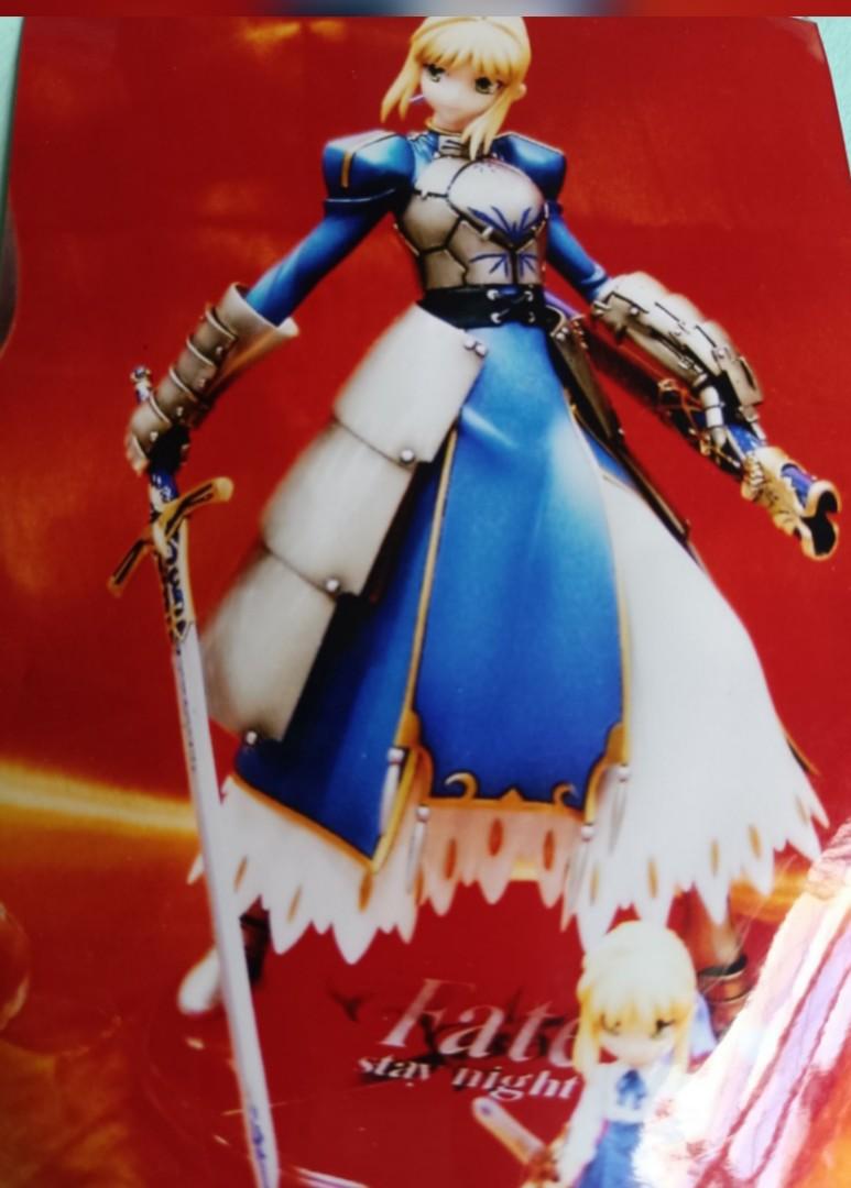 Fate stay night saber 首辦模型白件GK, 興趣及遊戲, 玩具 & 遊戲類 - Carousell