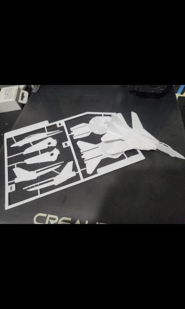 Fighter Jet Kit Card, Hobbies & Toys, Toys & Games on Carousell