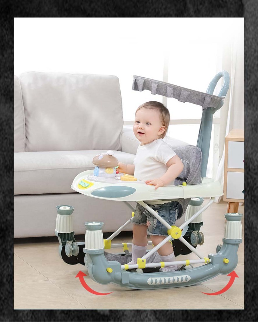 Foldable Baby Rocker Walker, Babies & Kids, Going Out, Strollers on ...