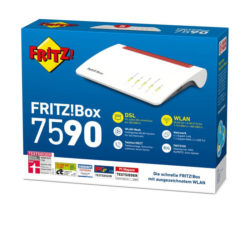 Fritz! Box 7590, Computers & Tech, Parts & Accessories, Other ...