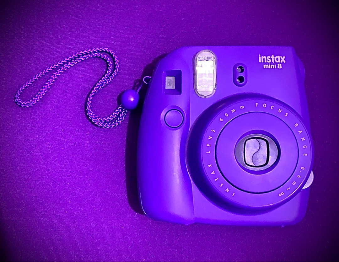 FUJIFILM Instax Mini 8 Purple, Photography, Cameras on Carousell