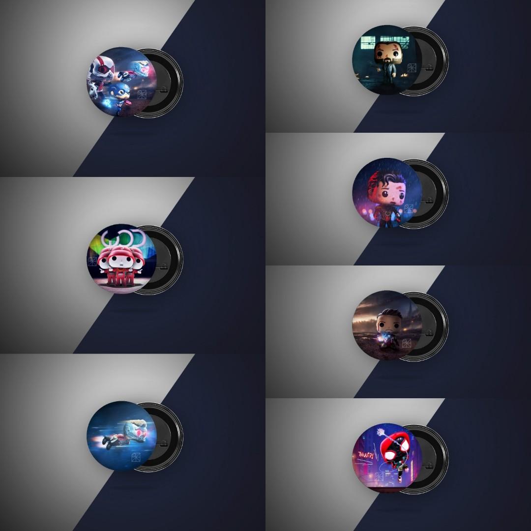 Funko Pop Badges (Customizable), Hobbies & Toys, Stationery & Craft ...