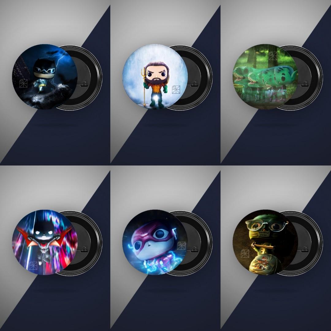 Funko Pop Badges (Customizable), Hobbies & Toys, Stationery & Craft ...