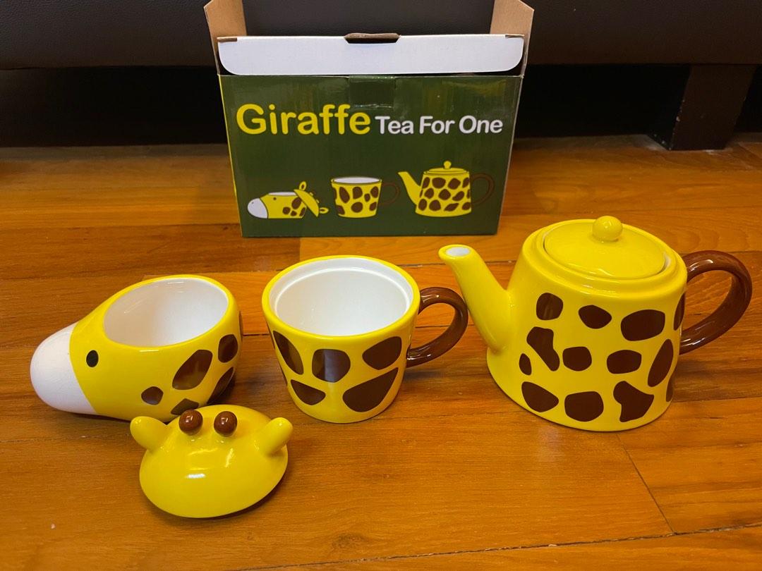 Giraffe Tea Set (Great as gift), Furniture & Home Living, Kitchenware ...