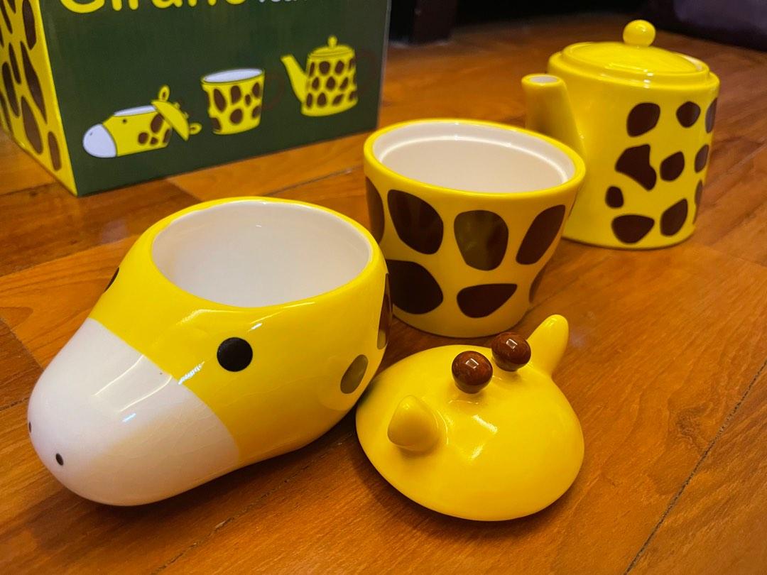 Giraffe Tea Set (Great as gift), Furniture & Home Living, Kitchenware ...