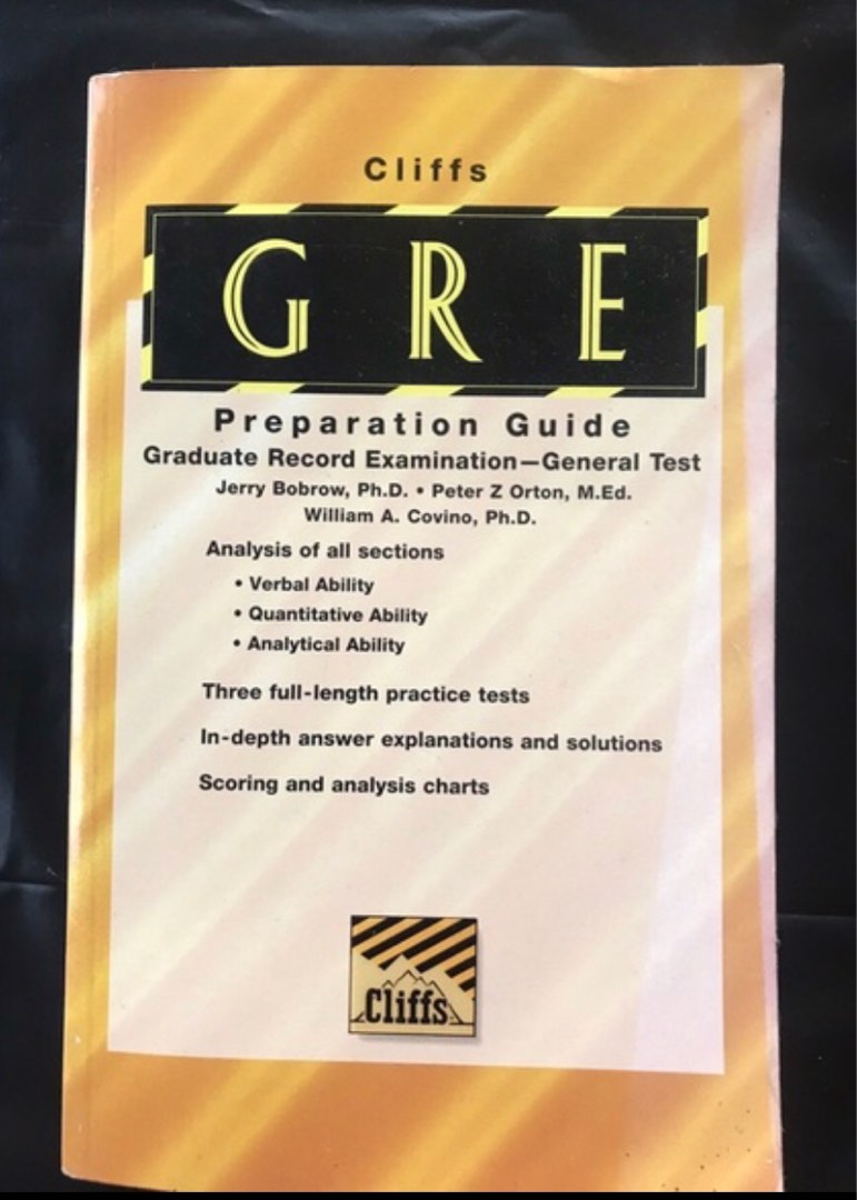 GRE Preparation Guide, Hobbies & Toys, Books & Magazines, Textbooks on ... GRE Preparation Guide, Hobbies & Toys, Books & Magazines, Textbooks on ...
