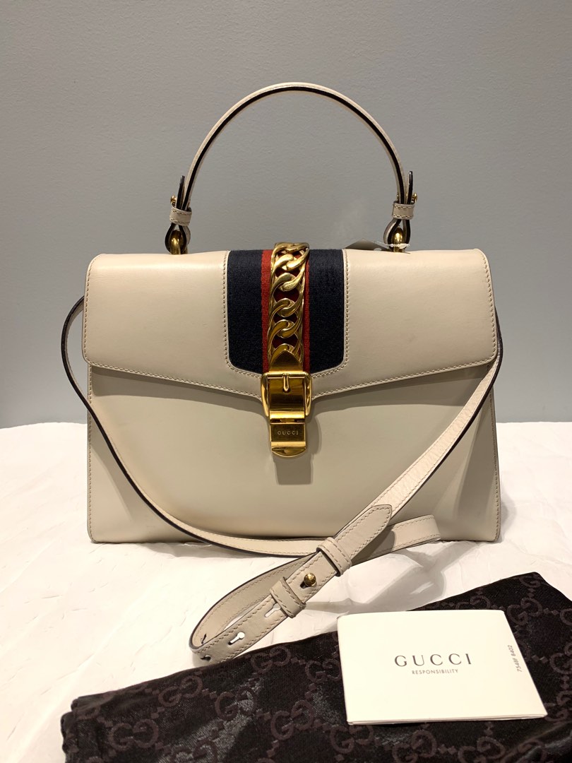 Gucci Sylvie 2 Way Bag, Luxury, Bags & Wallets on Carousell