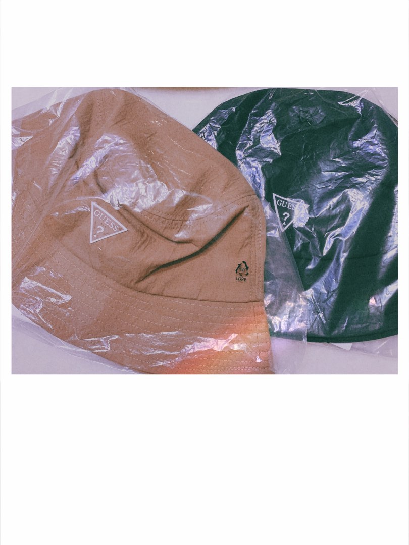 Guess Bucket Hat, Women's Fashion, Watches & Accessories, Hats ...