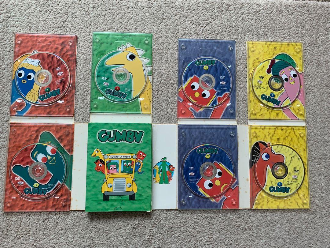 Gumby TV DVD vintage with figures collectible boxset, Hobbies & Toys ...